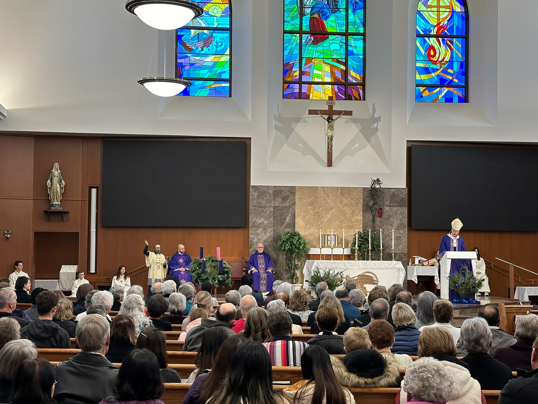 Missionary zeal marks Archbishop Smith's visit to Camrose - caedm