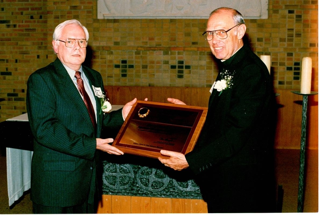 Father Don MacDonald was always part of the Newman Theological College ...