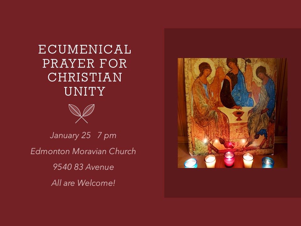 Ecumenical Prayer for Christian Unity – The Catholic Archdiocese of ...